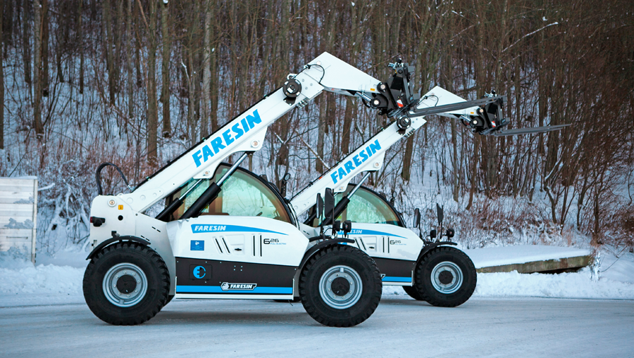 Primul incarcator telescopic 100% electric: FARESIN 6.26 Full Electric