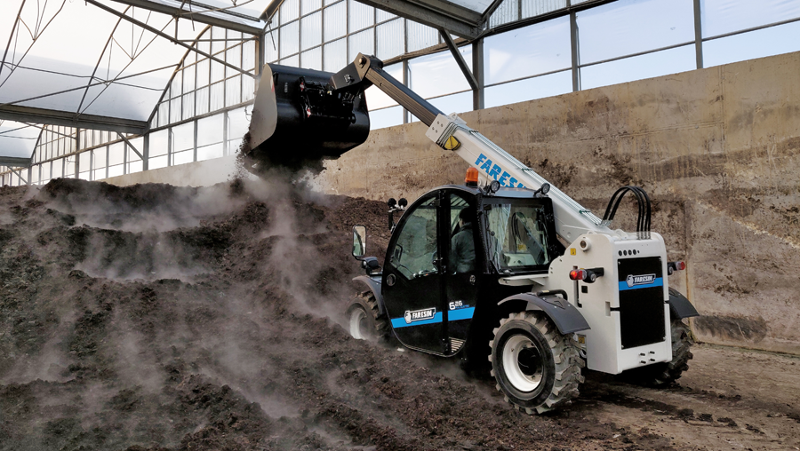 Primul incarcator telescopic 100% electric: FARESIN 6.26 Full Electric