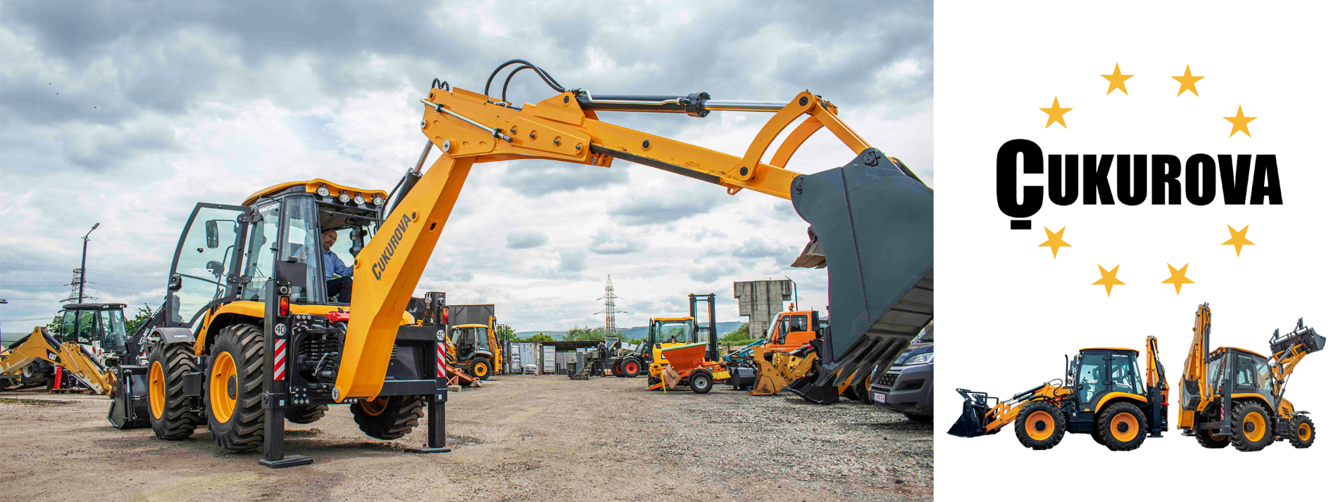 Cukurova, un brand premium de buldoexcavatoare noi