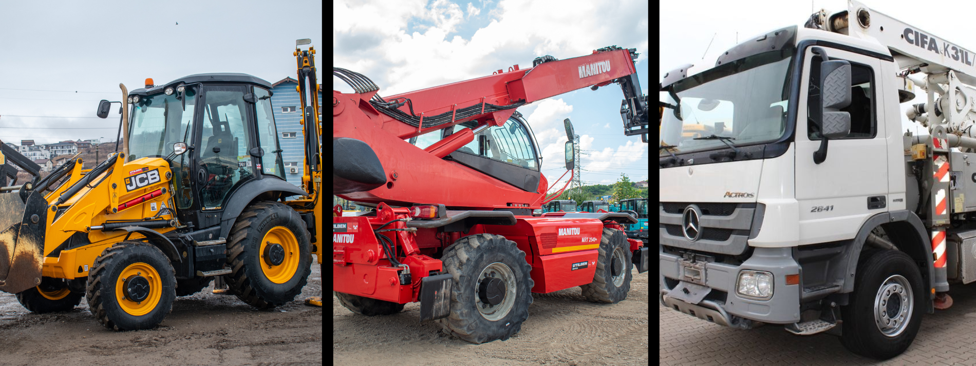 Top 3 utilaje constructii pentru un santier productiv