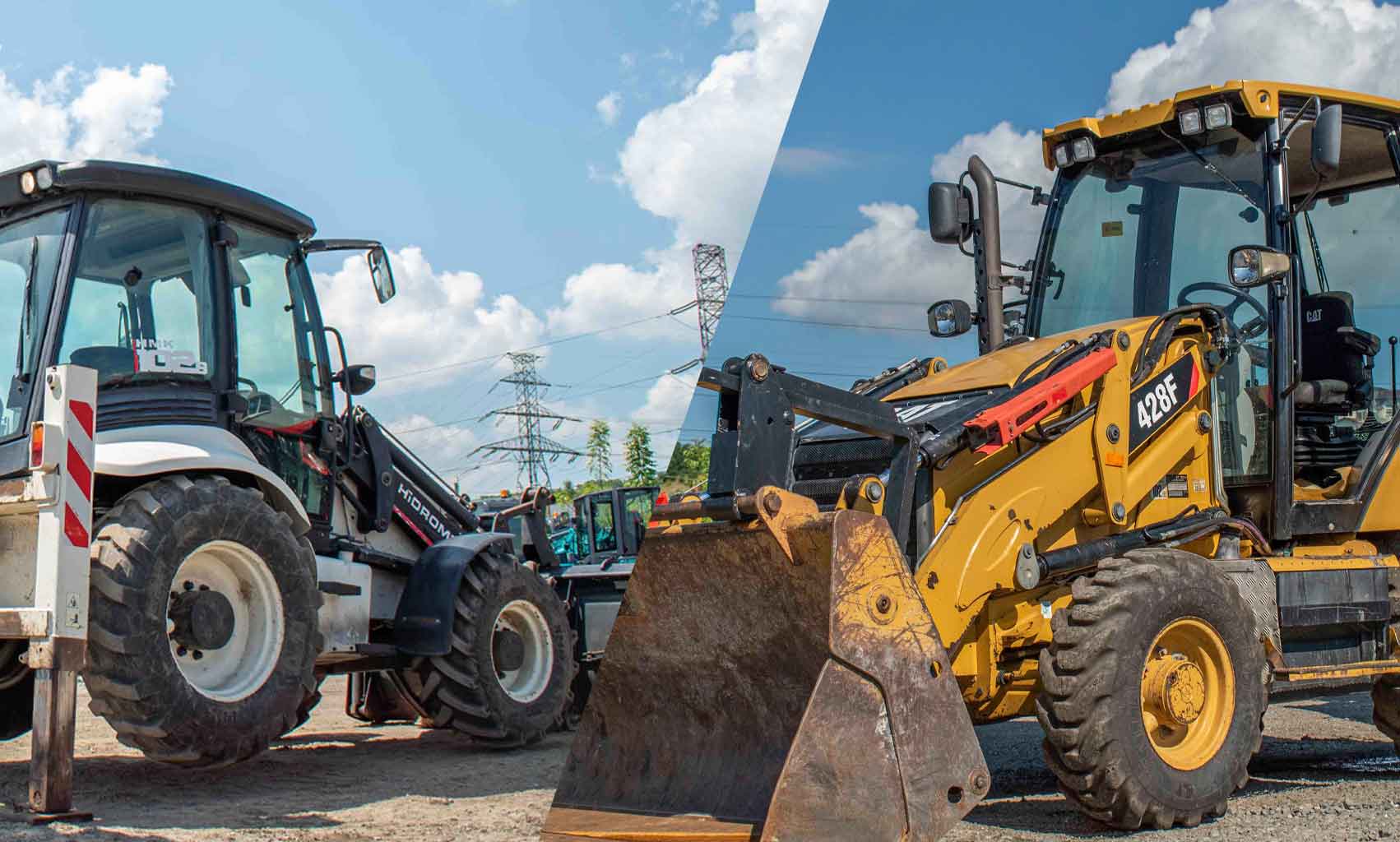 Cat costa sa inchiriezi un Buldoexcavator