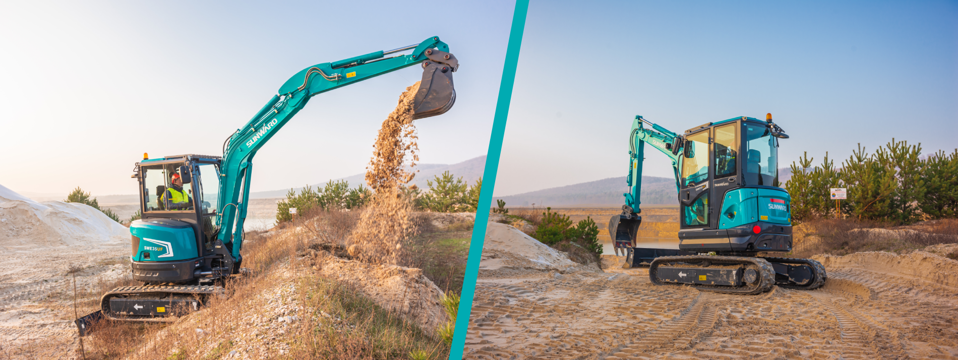 Totul despre un miniexcavator Sunward 35UF